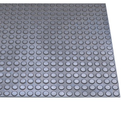 TOUGH SHIELD RUBBER STUDDED MAT BLACK @ www.mqsupplies.com
