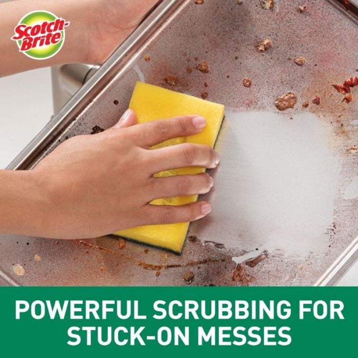 Scotch Brite 21-5 Scouring Sponge Pad (5pcs) @ www.mqsupplies.com