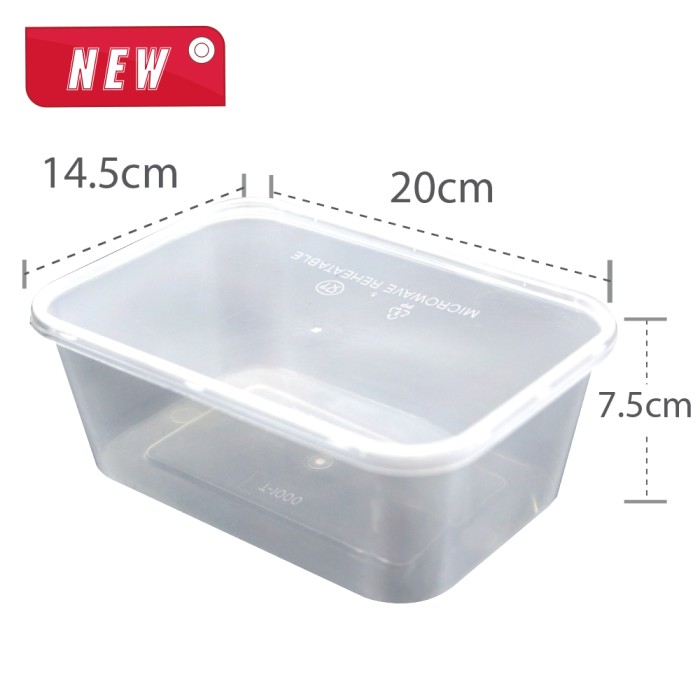 Rectangular Container With Lid