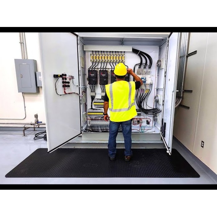 Diamondplate Switchboard Mat @ www.mqsupplies.com