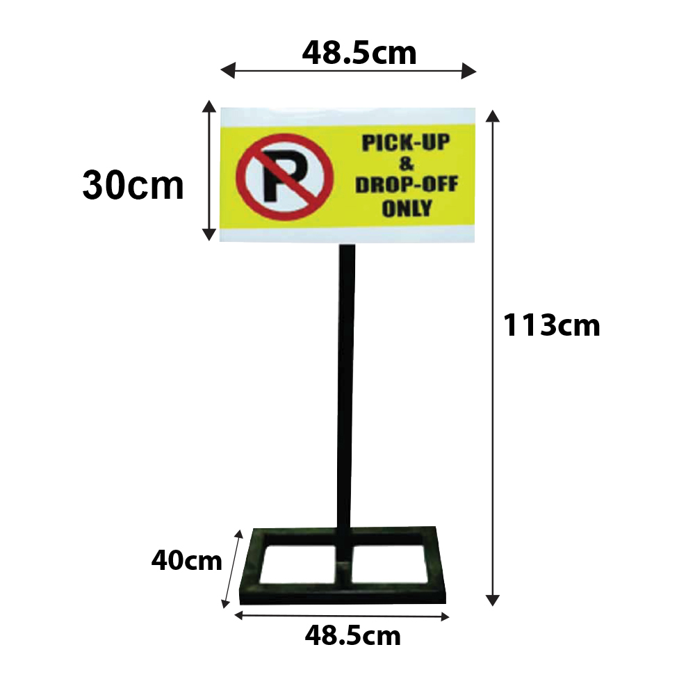 Pick Up & Drop Off Parking Stand @ www.mqsupplies.com