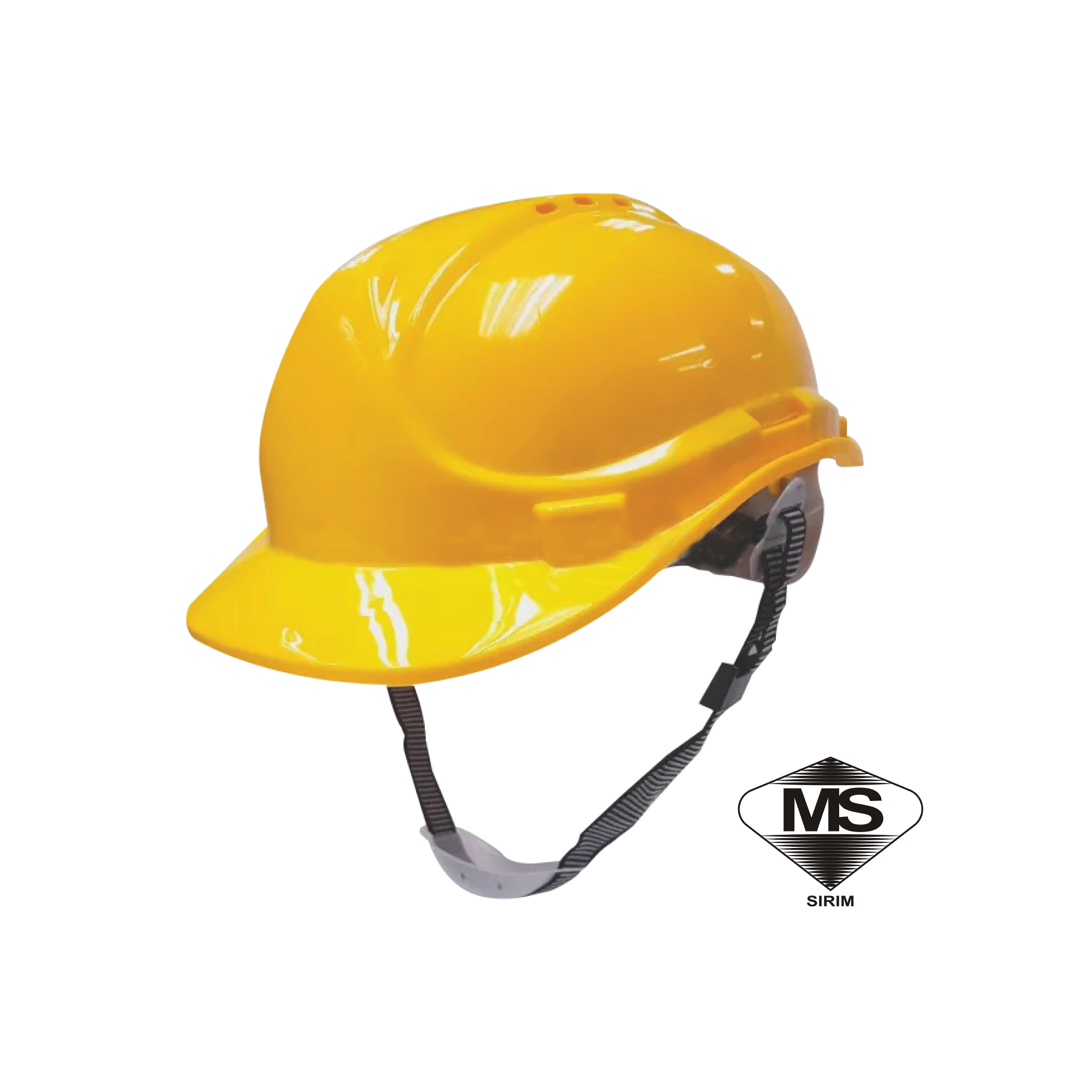 Safety Helmet with strap and SIRIM @ www.mqsupplies.com